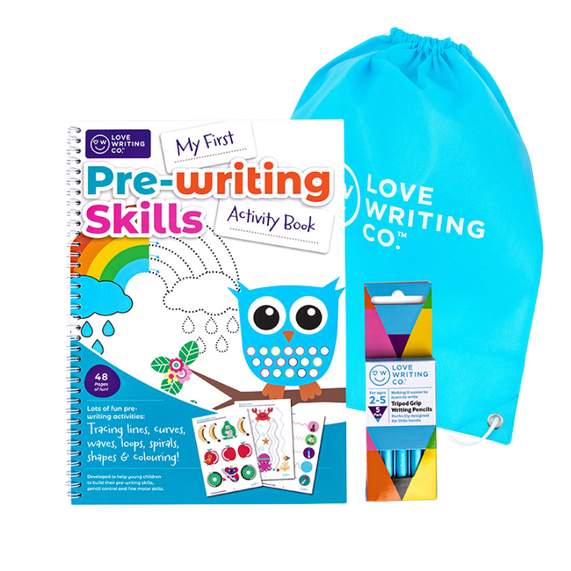 My First Pre-Writing Skills Activity Workbook Set For Pre-Schoolers ...