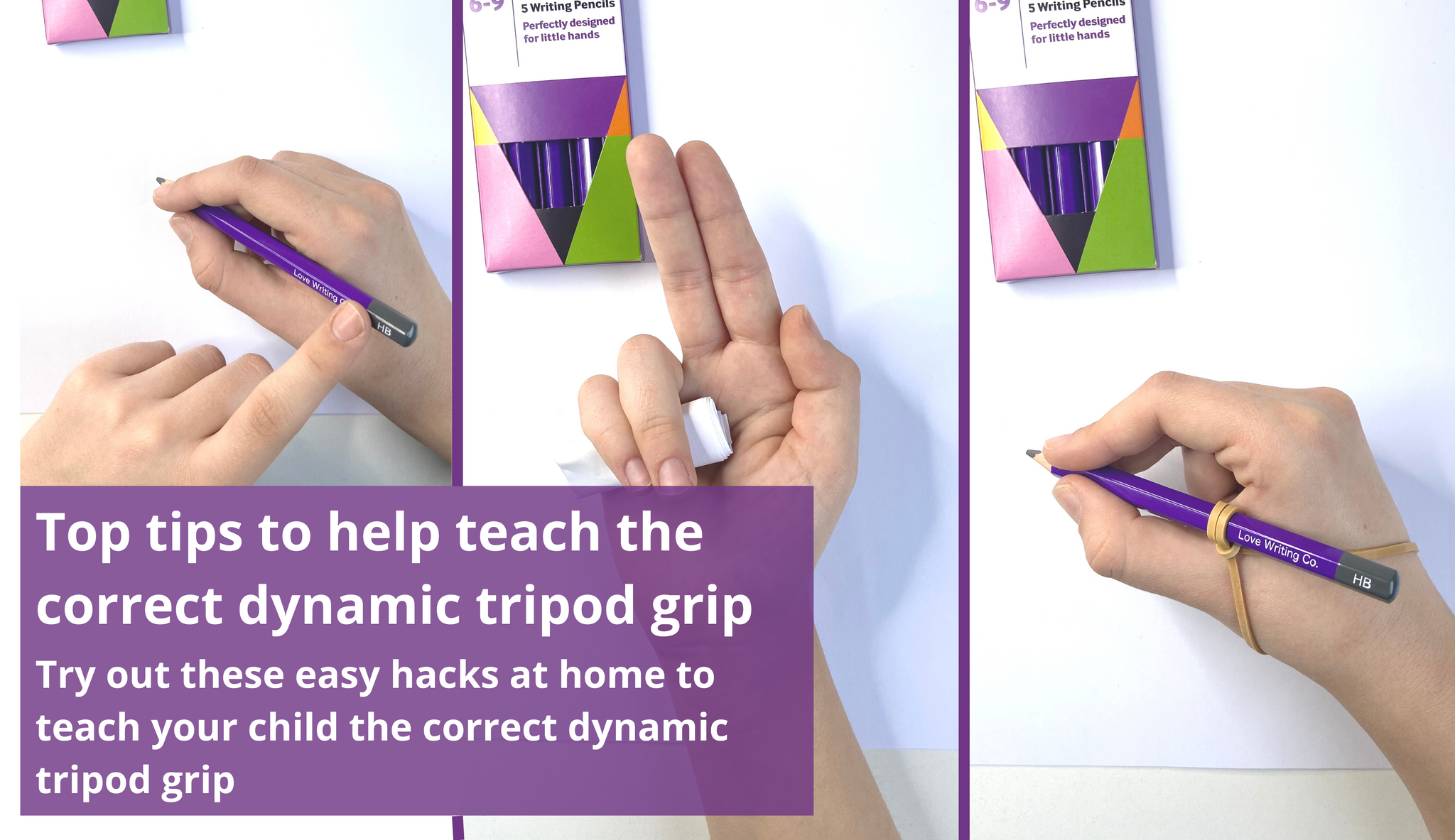 How to help your child develop the correct Tripod Grip at home guide ...