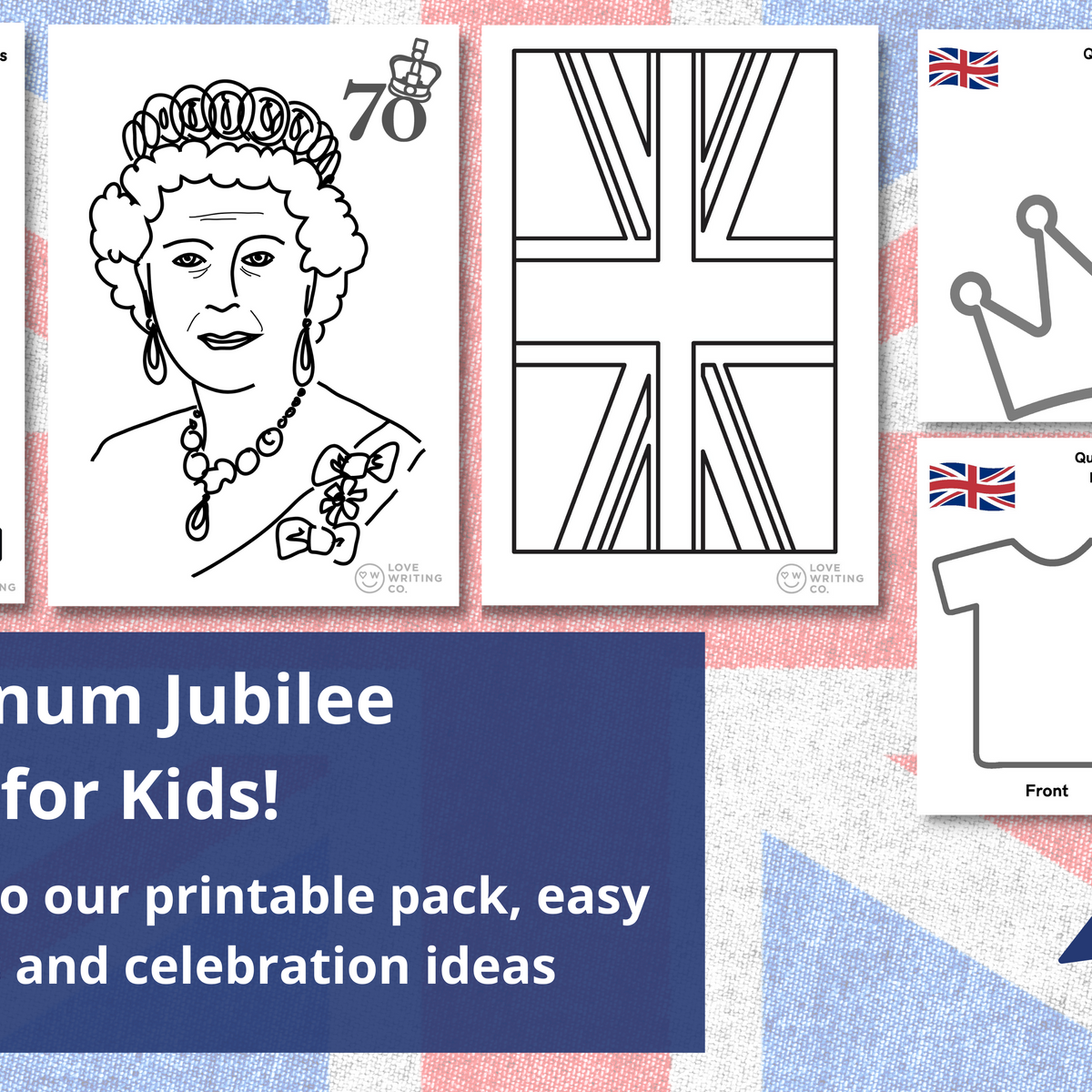 platinum jubilee colouring pages free printable