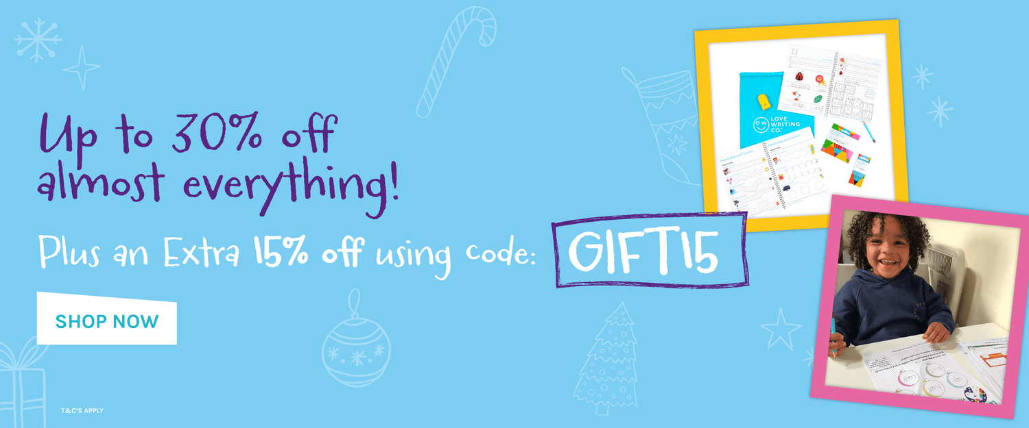 Love Writing Co. Handwriting Practice Made Easier and Fun For Children