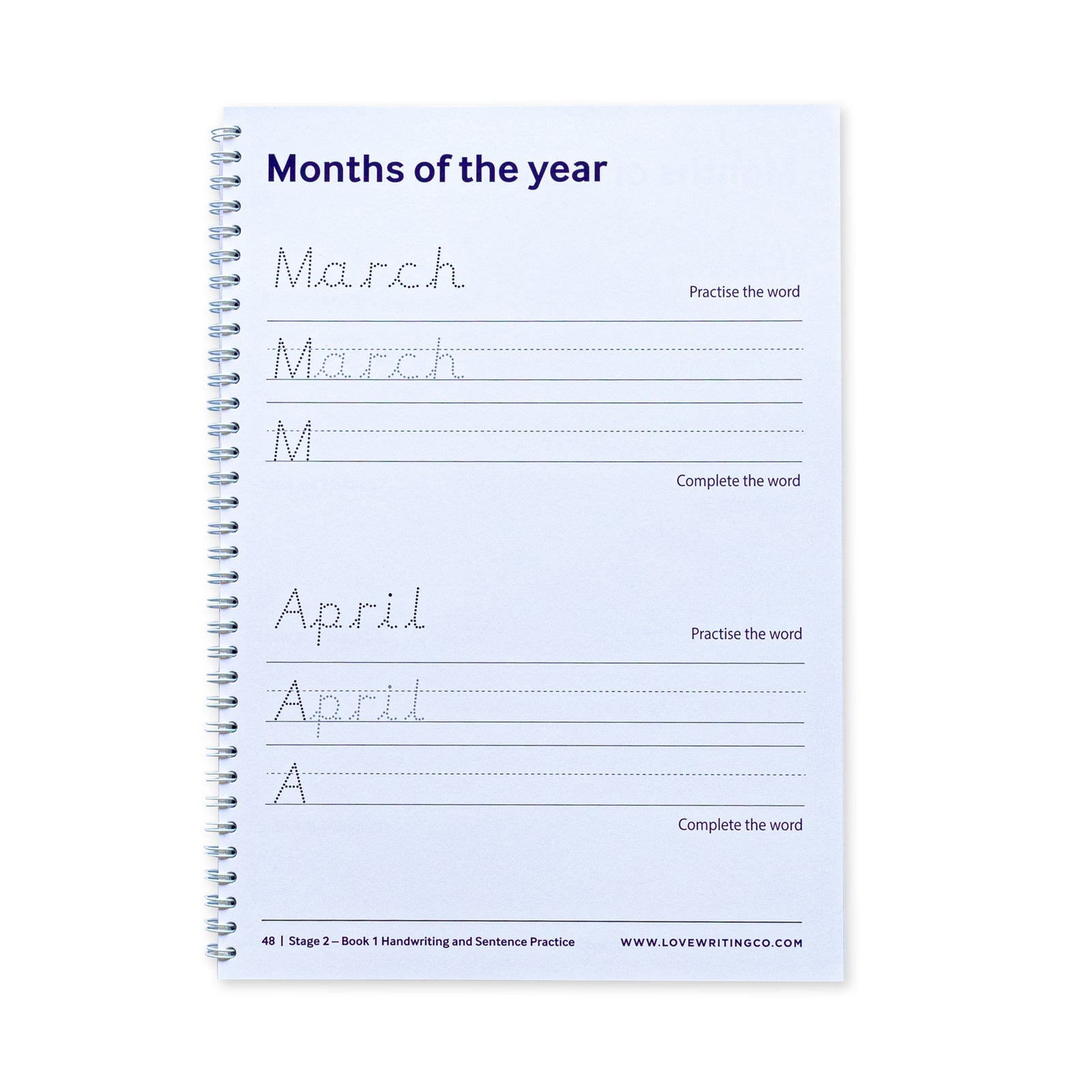 Handwriting Practice Workbook Stage 2 Book 1 | Ages 6-9