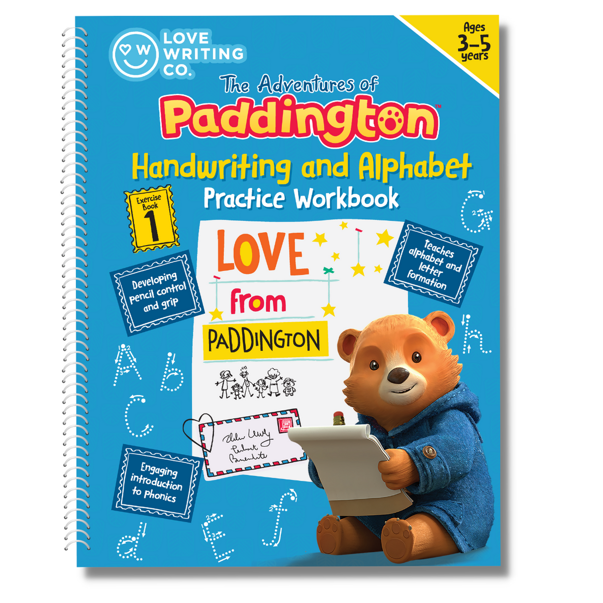 Learn to Write Paddington Bear Activities - Love Writing Co.