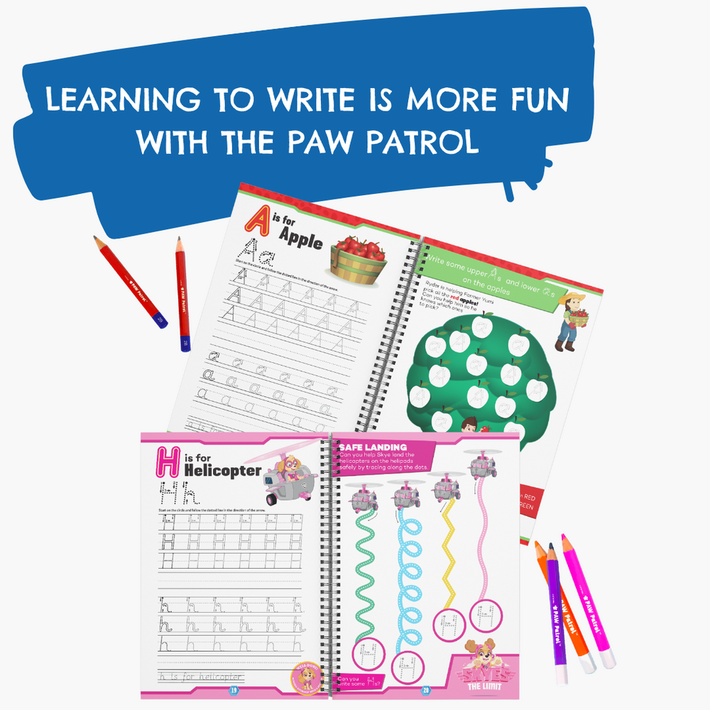 The Ultimate PAW PATROL Learn To Write The Alphabet And Handwriting Pr