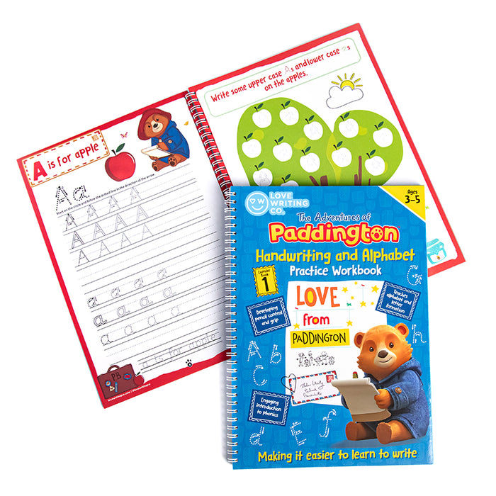 PADDINGTON™ Complete Learn to write the Alphabet Pack: Ages 3-5