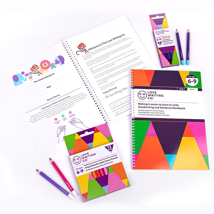 Better Writing Pack- Handwriting Practice Made Easy-Ages 6-9