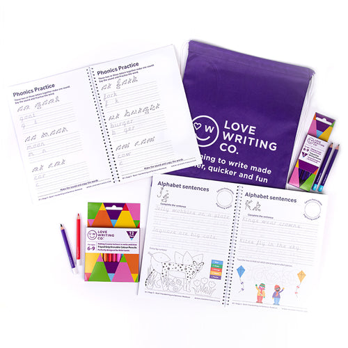 Better Writing Pack- Handwriting Practice Made Easy-Ages 6-9