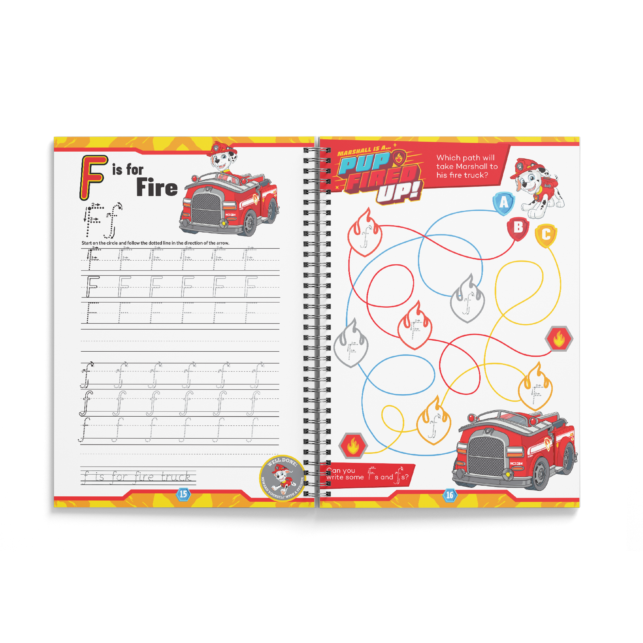 PAW PATROL Learn To Write The Alphabet Activity Book Ages 3-5 – Love ...