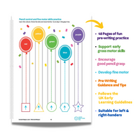 'My First Pre-Writing Skills' Activity Book: Pre-School Workbook