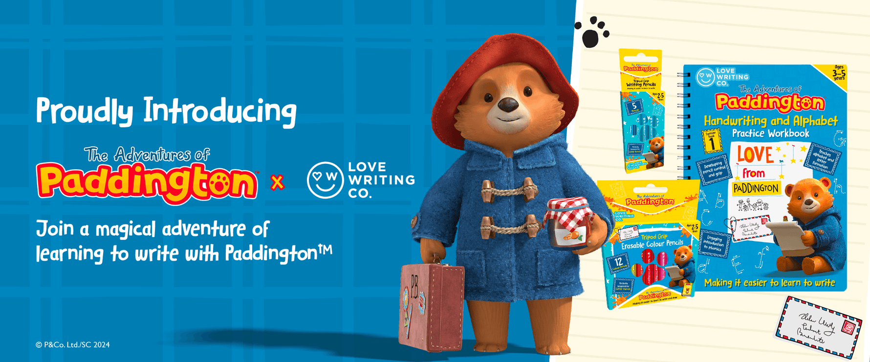 Love Writing Co. Handwriting Practice Made Easier and Fun For Children