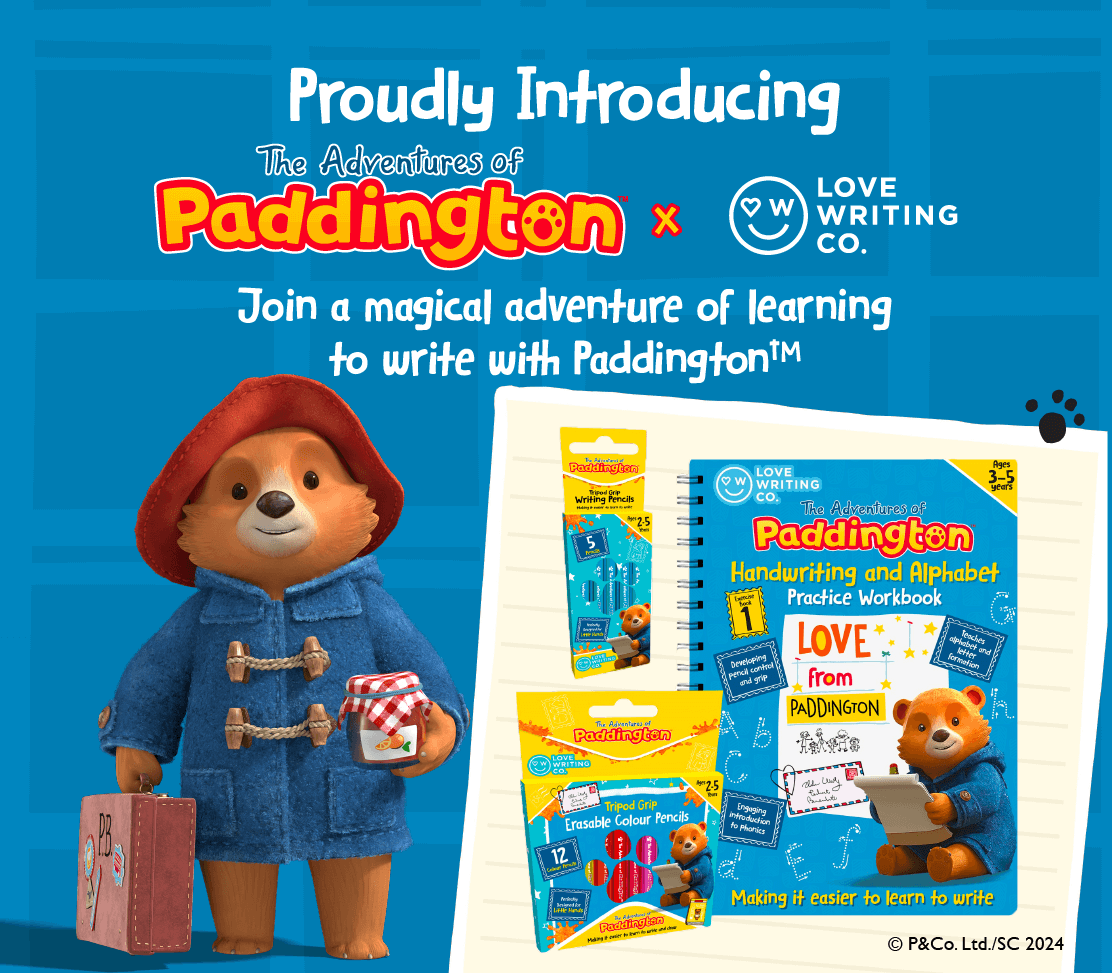 Love Writing Co. Handwriting Practice Made Easier and Fun For Children