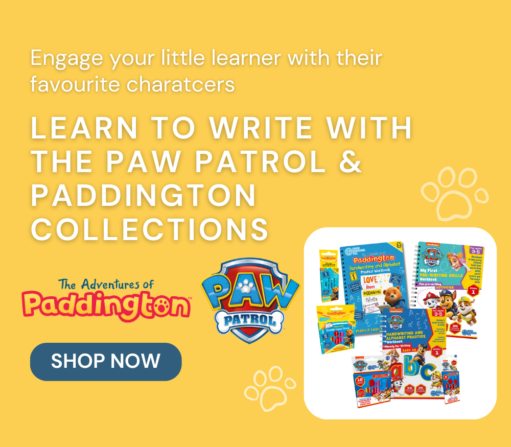 Love Writing Co. Handwriting Practice Made Easier and Fun For Children