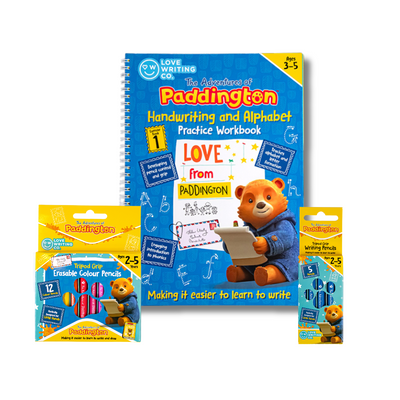 PADDINGTON™ Complete Learn to write the Alphabet Pack: Ages 3-5