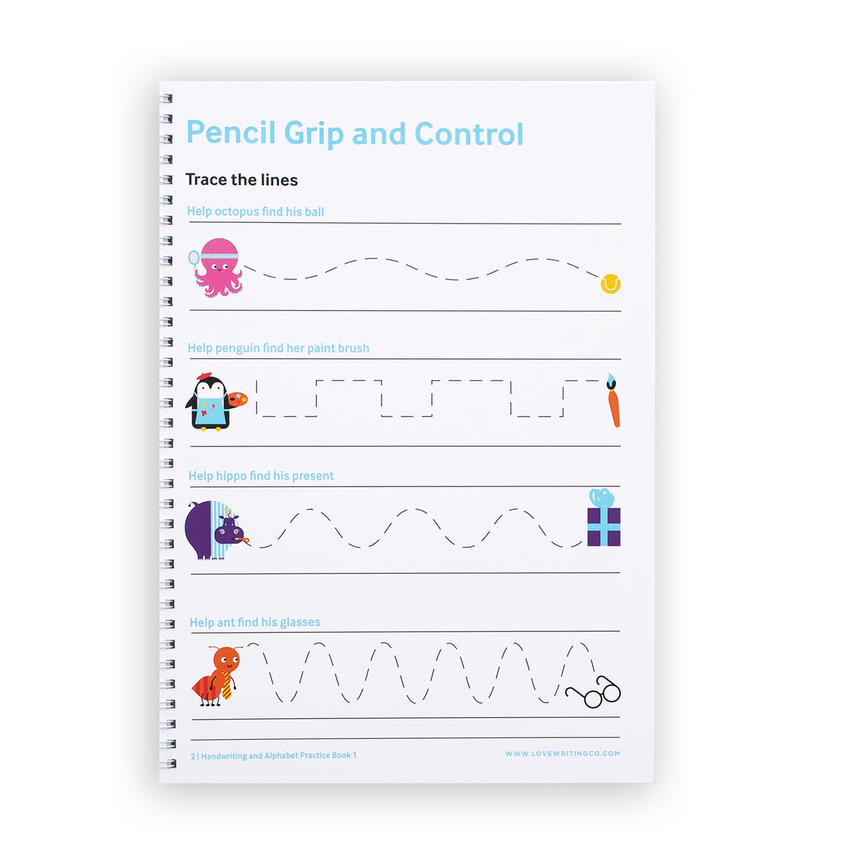 Handwriting And Alphabet Practice Stage 1 Book 2 - Age 3-5